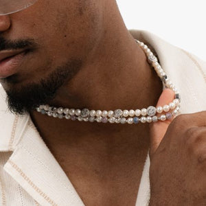 Men's Pearls, Pearl Necklaces & Bracelets