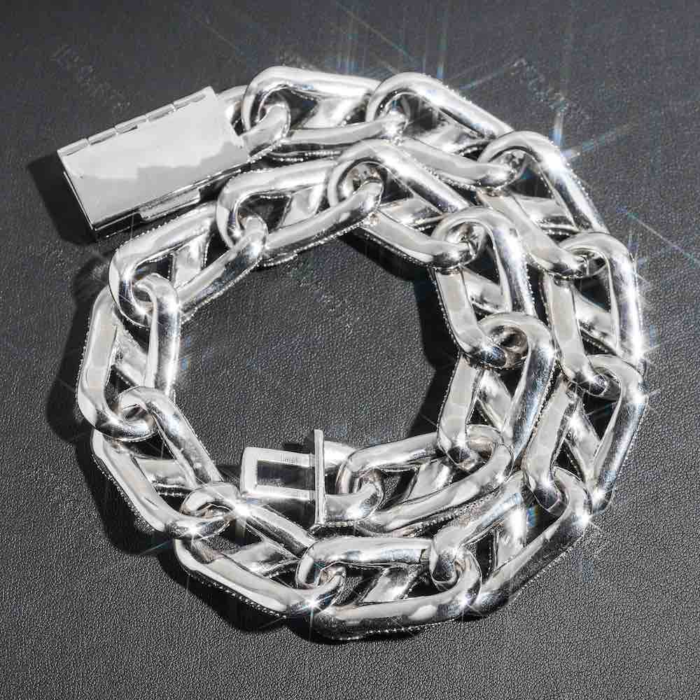 Iced out rolo chain store