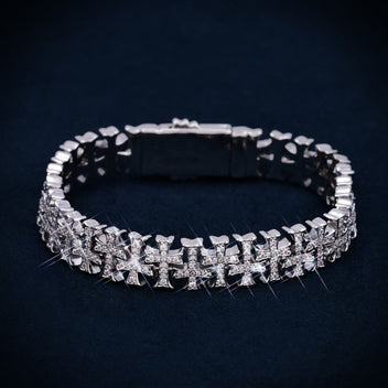 Men's White Gold VVS Cuban Link Chain - IceCartel