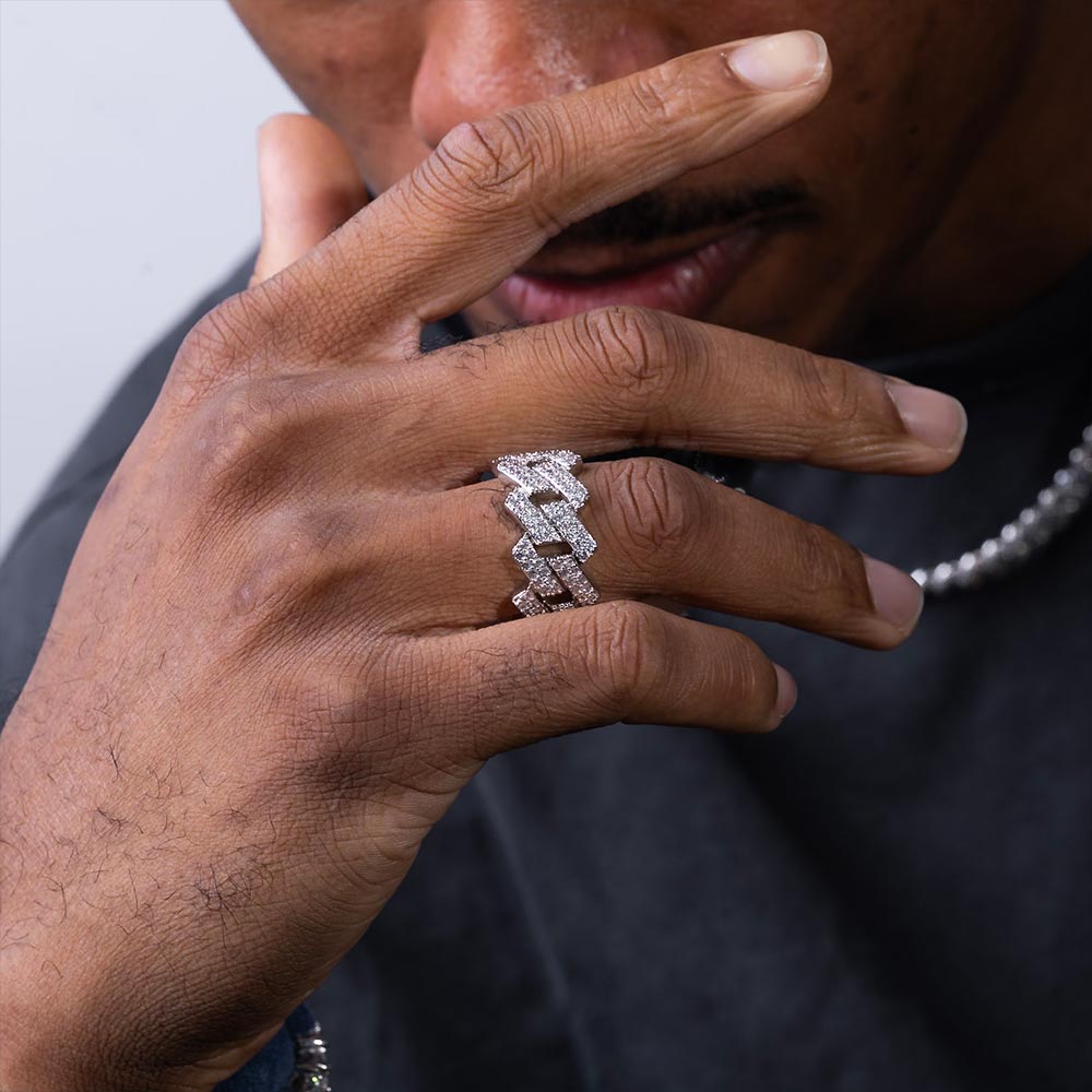 Cuban Link Rings - Icecartel
