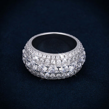 Men's White Gold VVS Cuban Link Chain - IceCartel