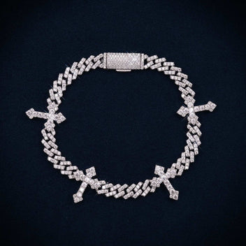 Men's White Gold VVS Cuban Link Chain - IceCartel