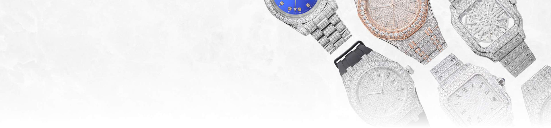 Iced Out Watches With VVS Diamonds | Bust Down Watches