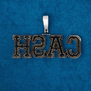 Custom Boston Letter Pendant 14K Gold