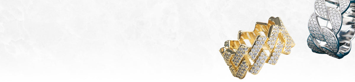 Cuban Link Rings - Icecartel