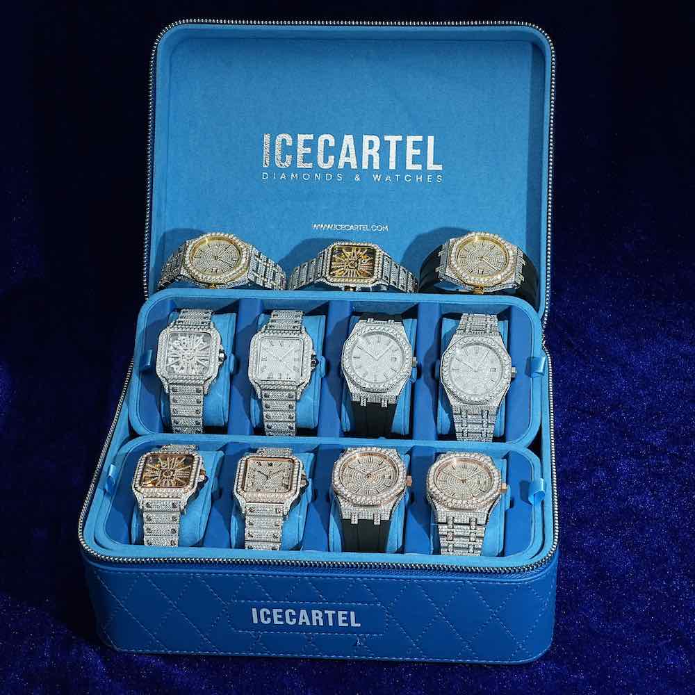 Iced Out Watches With VVS Diamonds | Bust Down Watches