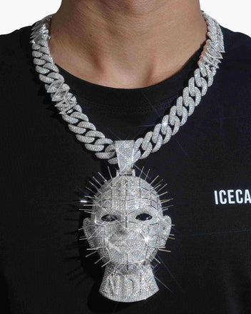 Trippie Redd "NDA" Hell Raiser Custom Diamond Pendant 14K...
